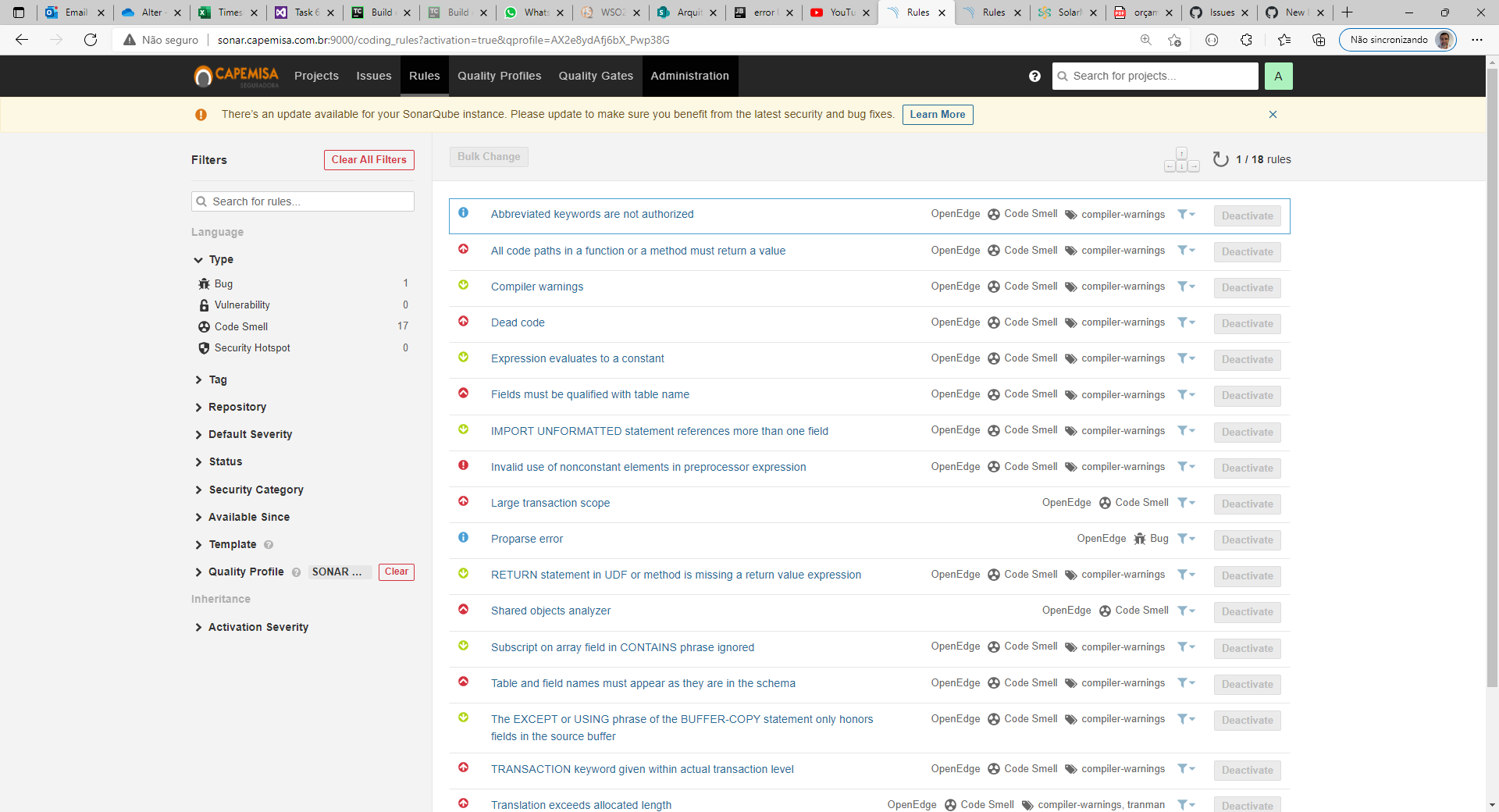Sonar-openedge is not recognizing dead code · Issue #933 · Riverside-Software/sonar-openedge ...