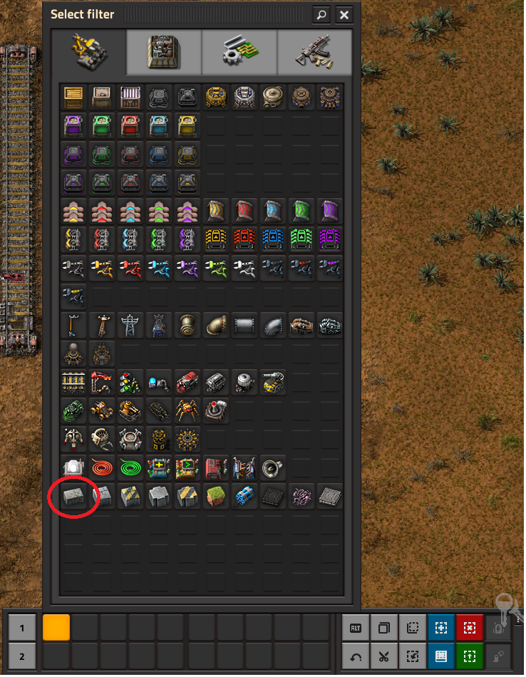 Stone brick in quckbars panel in wrong category. · Issue #170 · raiguard/Krastorio2 · GitHub