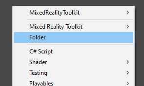 MixedRealityToolkit / Mixed Reality Toolkit both visible in Create menu · Issue #6557 ...