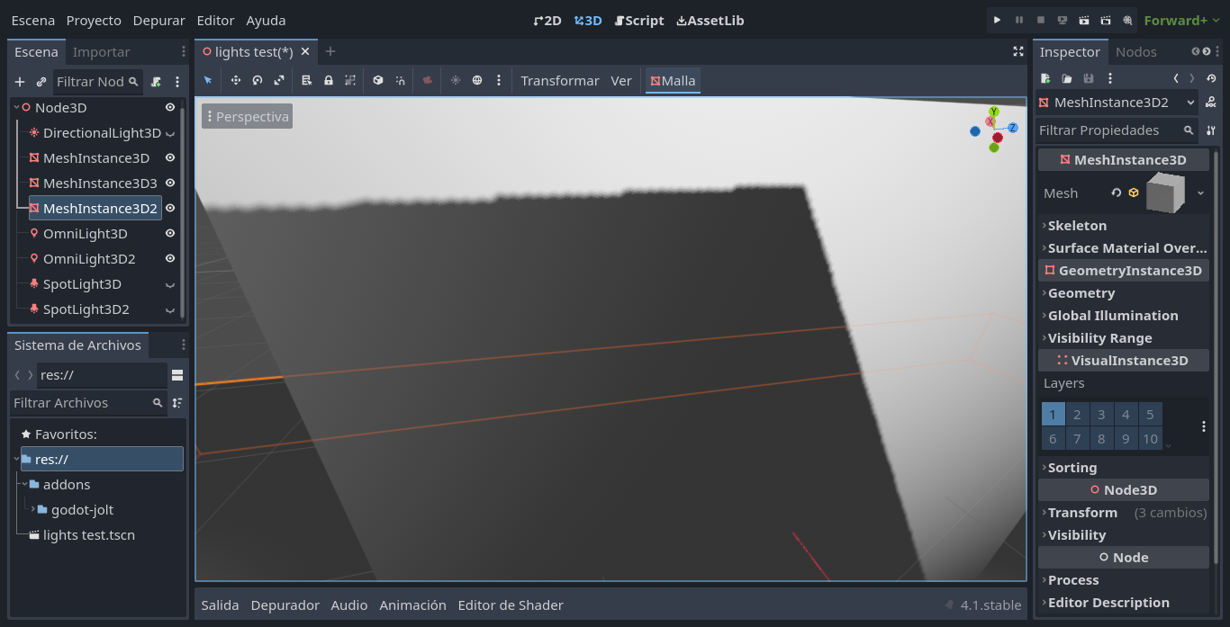 Omni light shadow softness exhibits more aliasing than spot light soft shadows · Issue #79347 ...