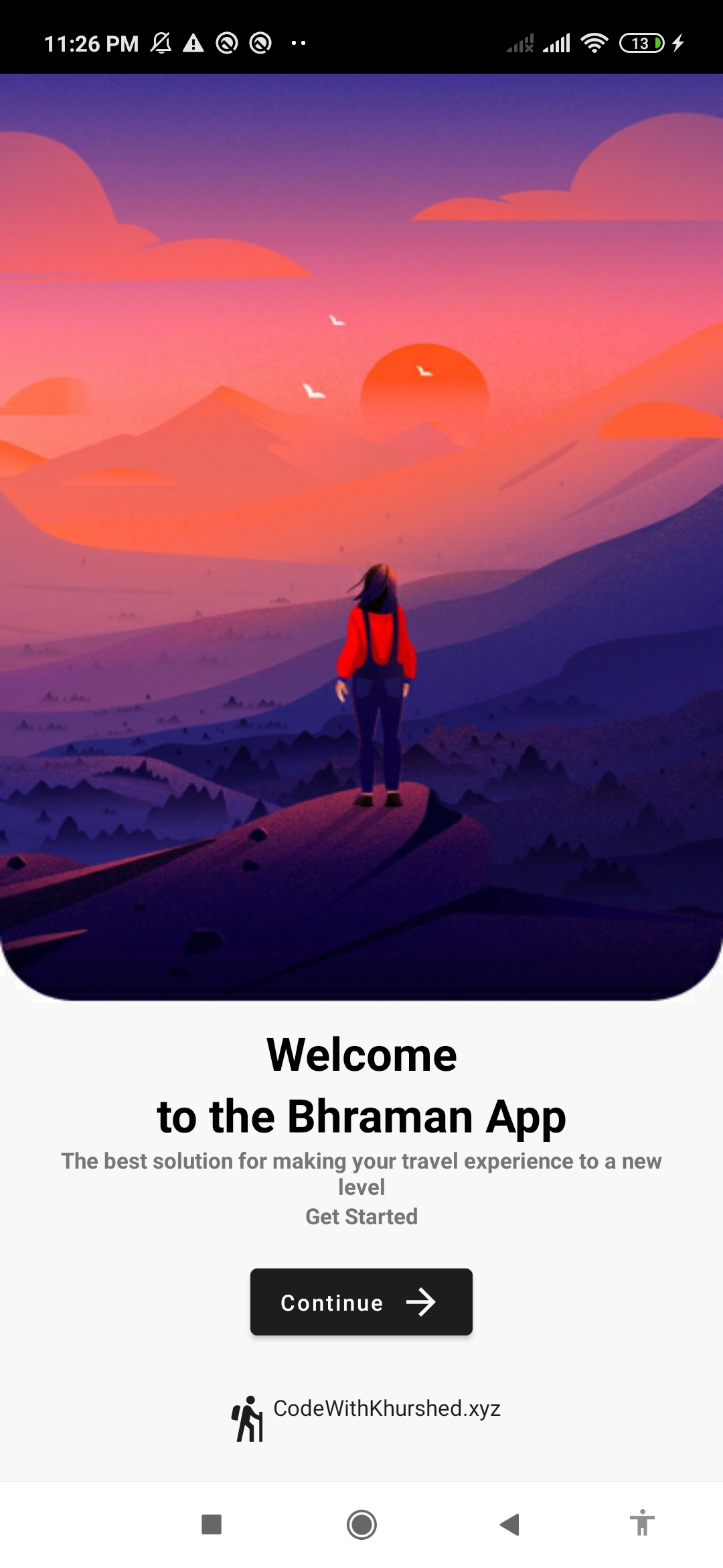 GitHub - codewithkhurshed/Bhraman: An social media app for travellers with Landmark Detection ...