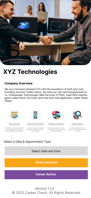 GitHub - codewithkhurshed/CareerCheck