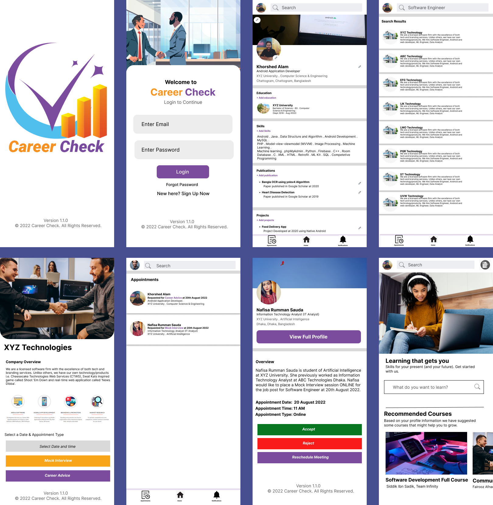 GitHub - codewithkhurshed/CareerCheck