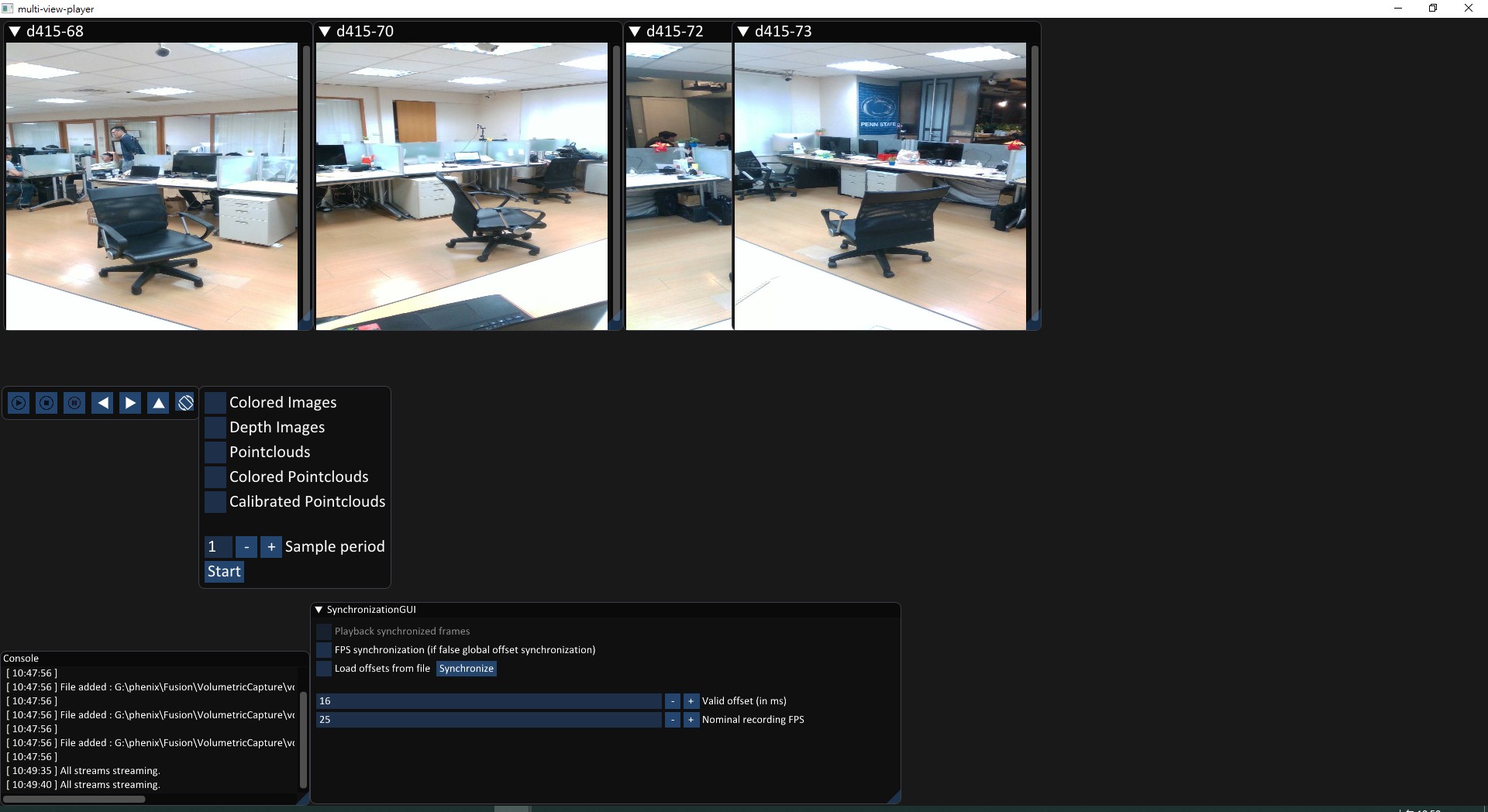 MultiView Player doesn't work · Issue #11 · VCL3D/VolumetricCapture · GitHub