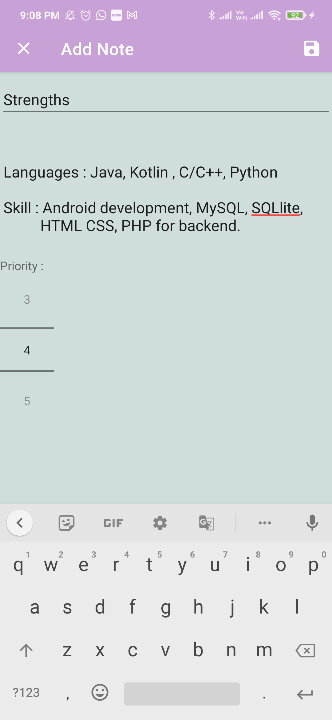 GitHub - binarysmith1719/NoteKeeper: Used SQLite , MVVM Architecture , List Adapter