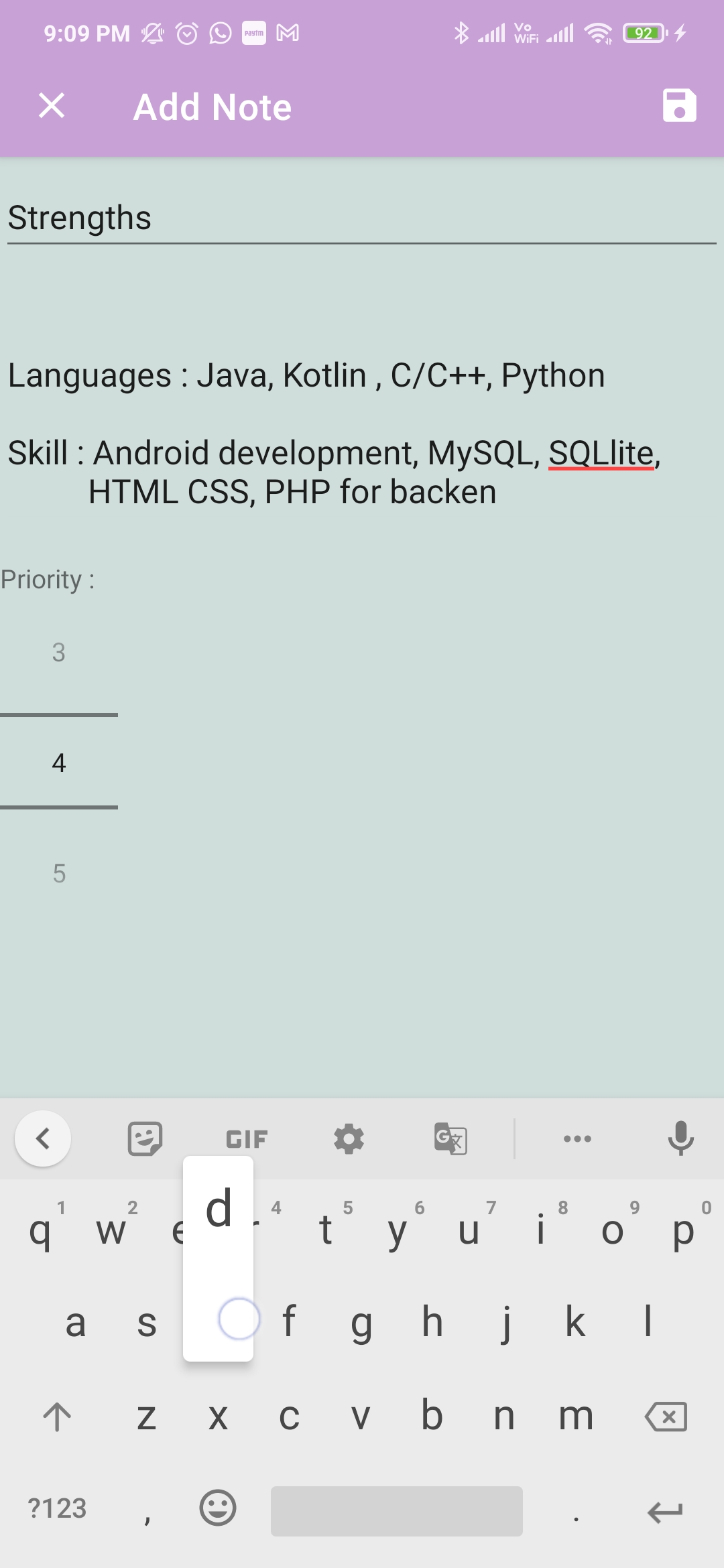 GitHub - binarysmith1719/NoteKeeper: Used SQLite , MVVM Architecture , List Adapter