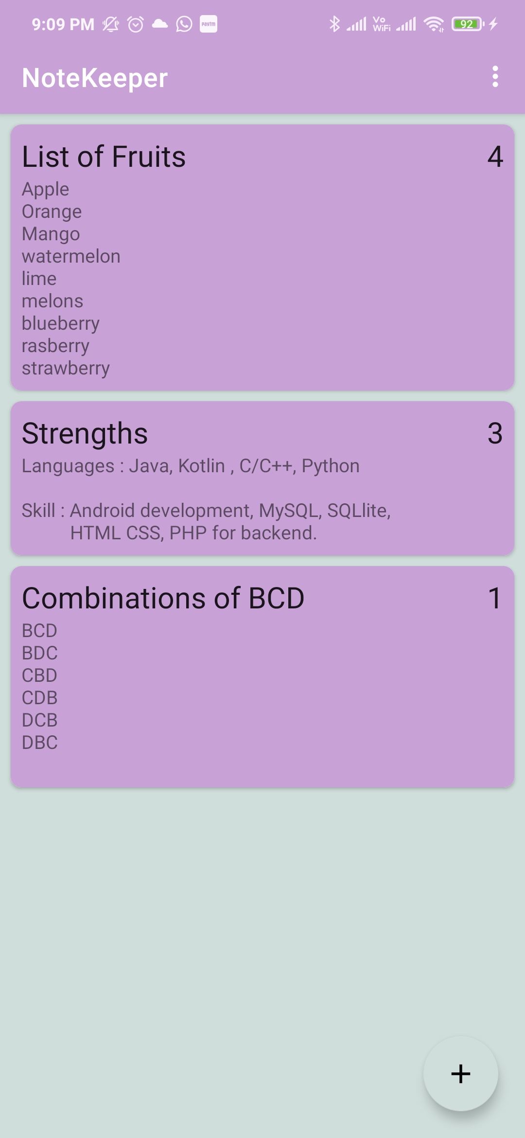 GitHub - binarysmith1719/NoteKeeper: Used SQLite , MVVM Architecture , List Adapter