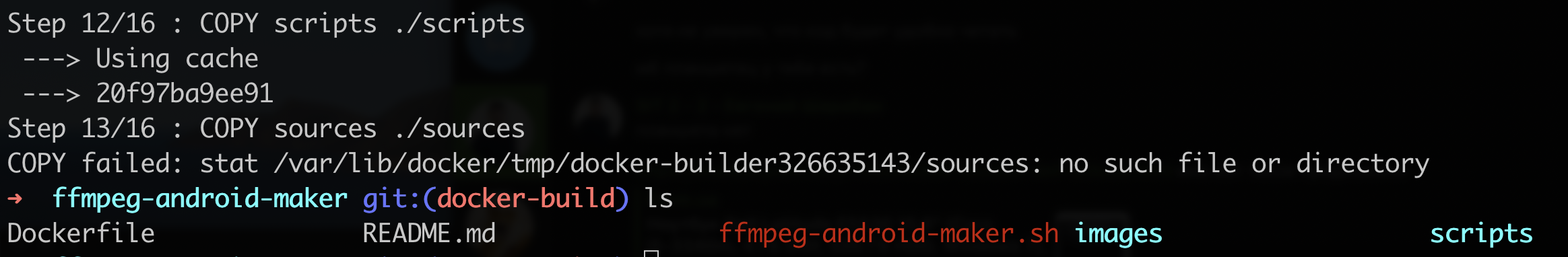 Docker support to fix Windows builds (and Linux/Mac) · Issue #22 · Javernaut/ffmpeg-android ...