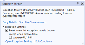 Problem with cusparseSpMV for datatype CUDA_C_64F · Issue #56 · NVIDIA/CUDALibrarySamples · GitHub