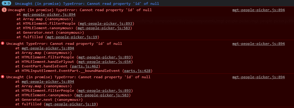 Bug Peoplepicker Crashes When Defaultselectedgroupids Is Not Valid · Issue 1204
