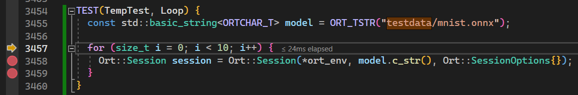 C++ API, Memory Leak instantiating Ort::Sessions · Issue #17451 · microsoft/onnxruntime · GitHub