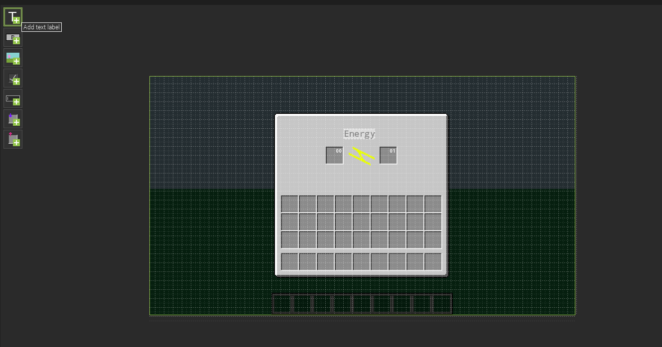 Can't get GUI's textbox's id. "Set text inside textfield (id) to ...