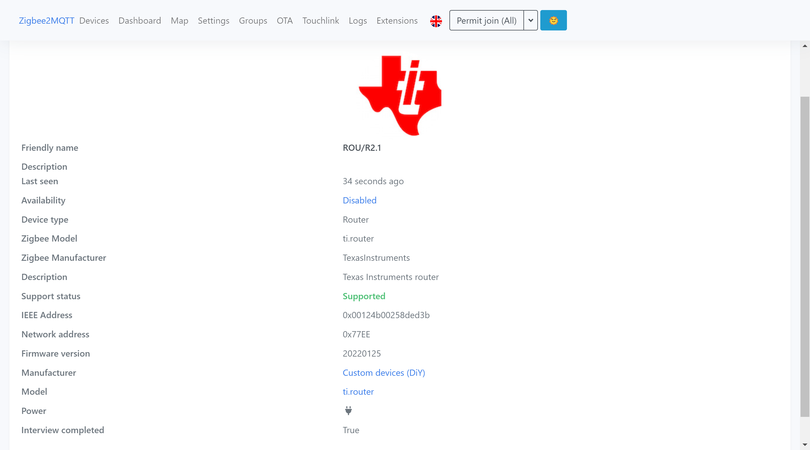 Sonoff Zigbee 30 Usb Dongle Doesnt Stay Connected As A Router · Issue 12888 · Koenkk 
