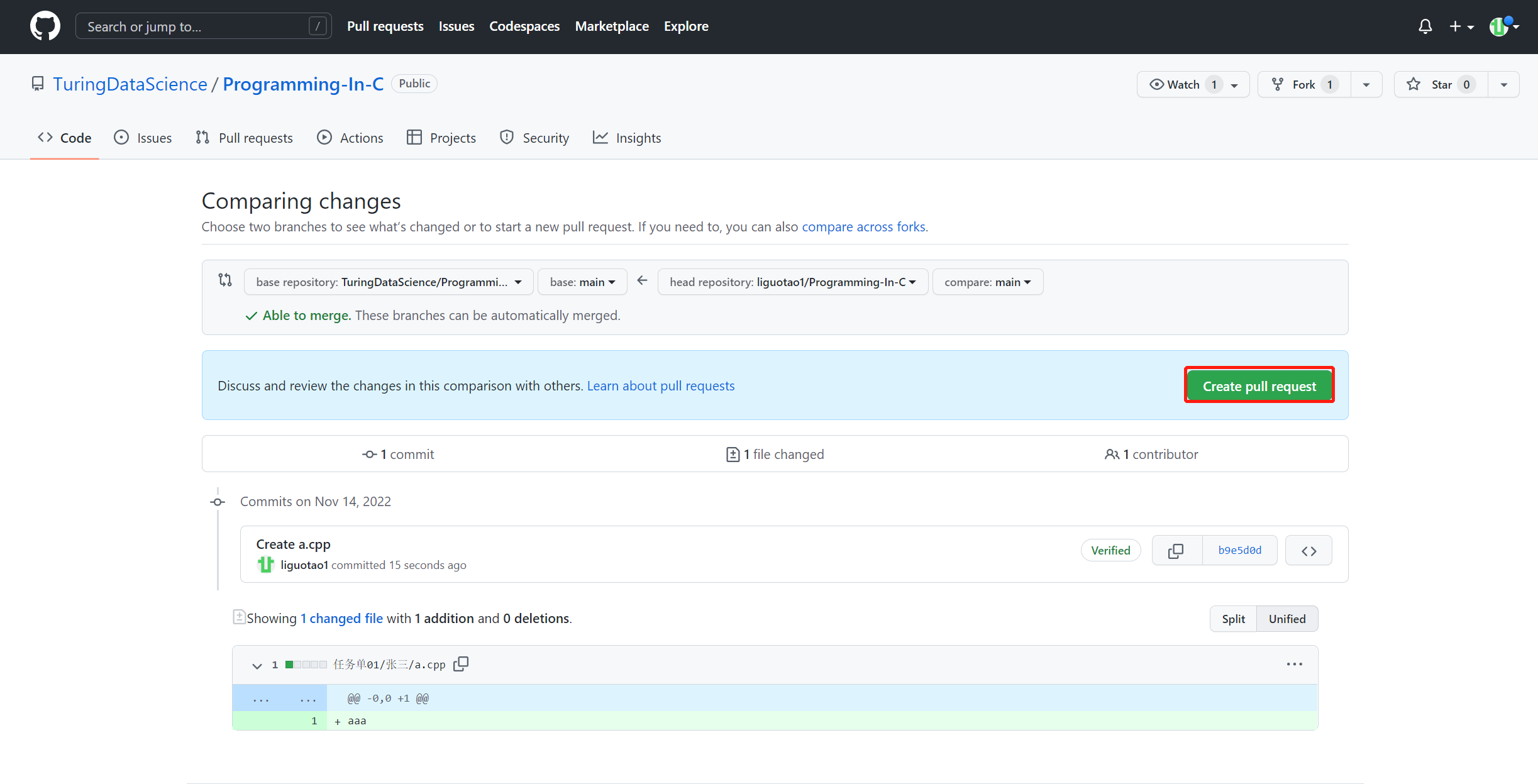 GitHub - TuringDataScience/Programming-In-C