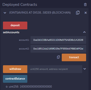 GitHub - quintinbland/JointSavings: A smart contract for creating and using a joint savings account.