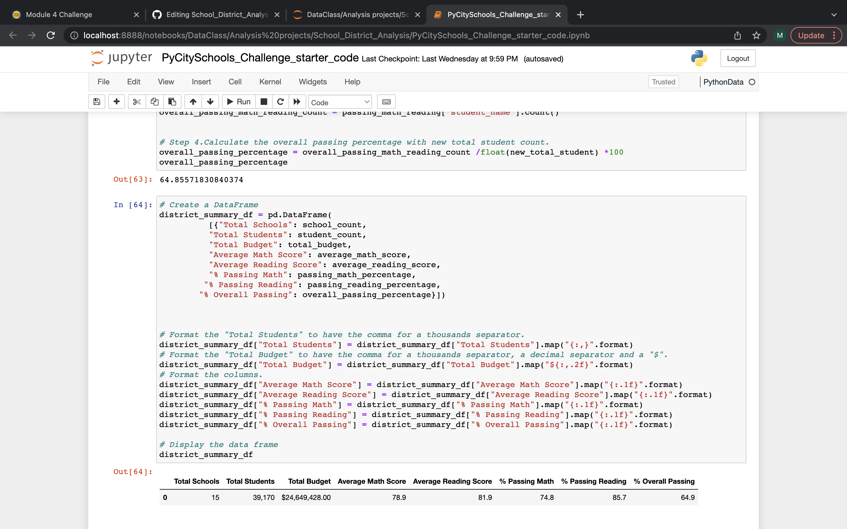 GitHub - merzazada/School_District_Analysis