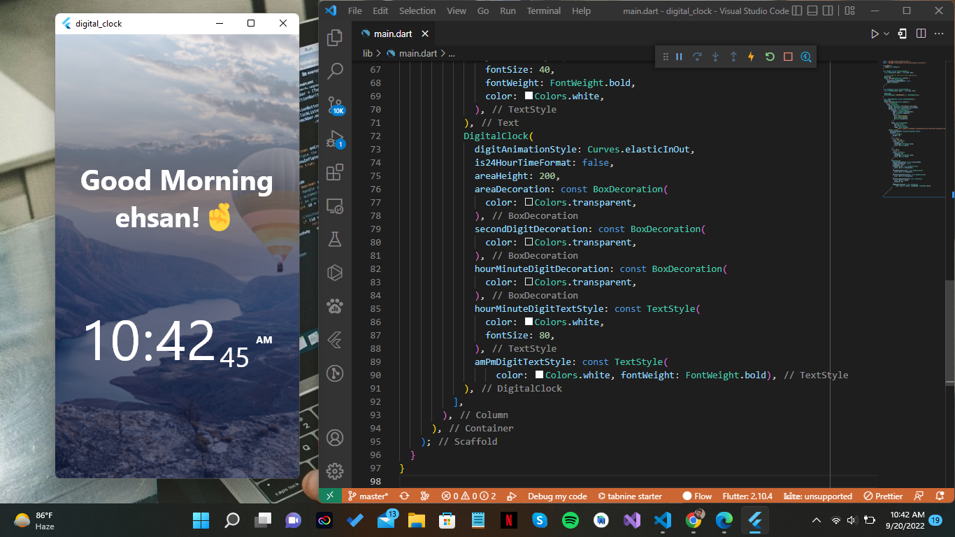 GitHub - ehsanyaqoob/digitalclock