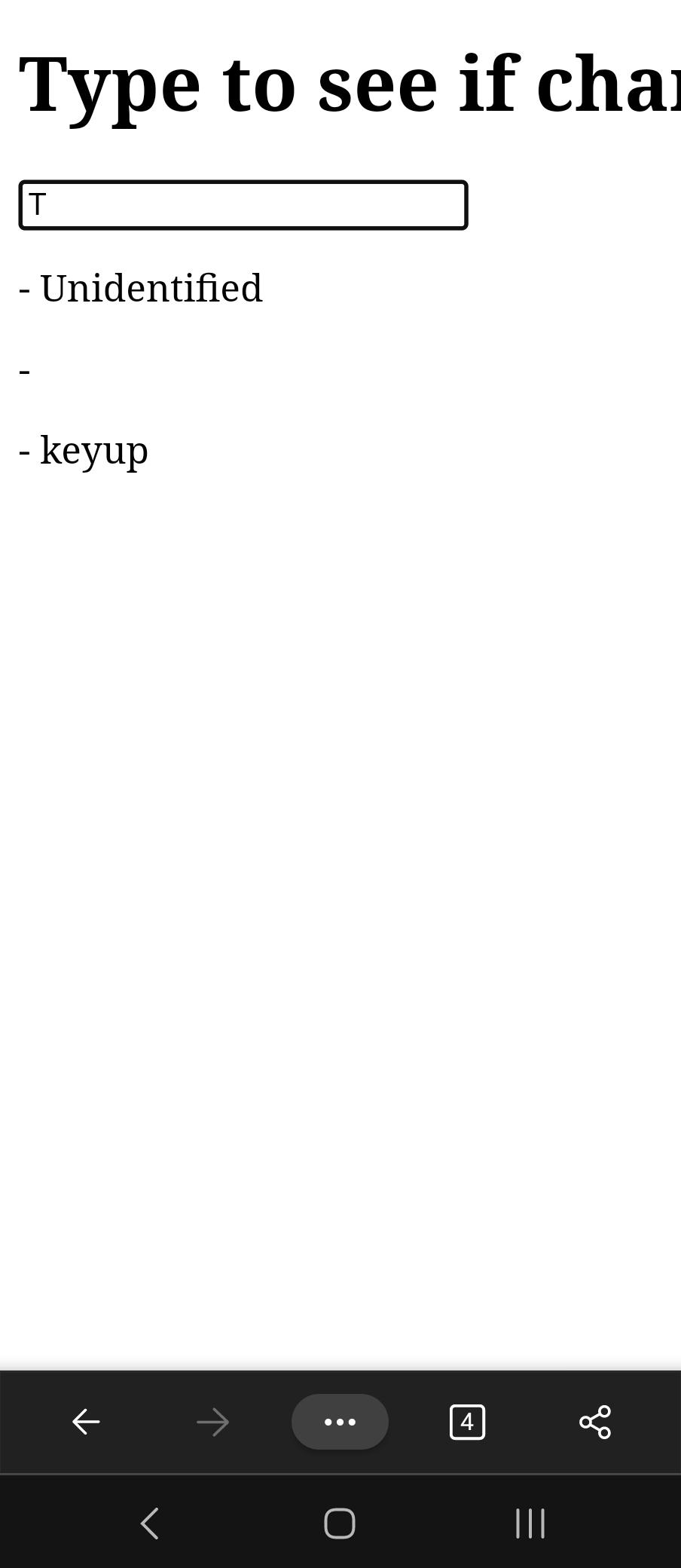 Blazor Webassembly Keyboardeventargs Keys Unidentified On Mobile Browsers · Issue 45046