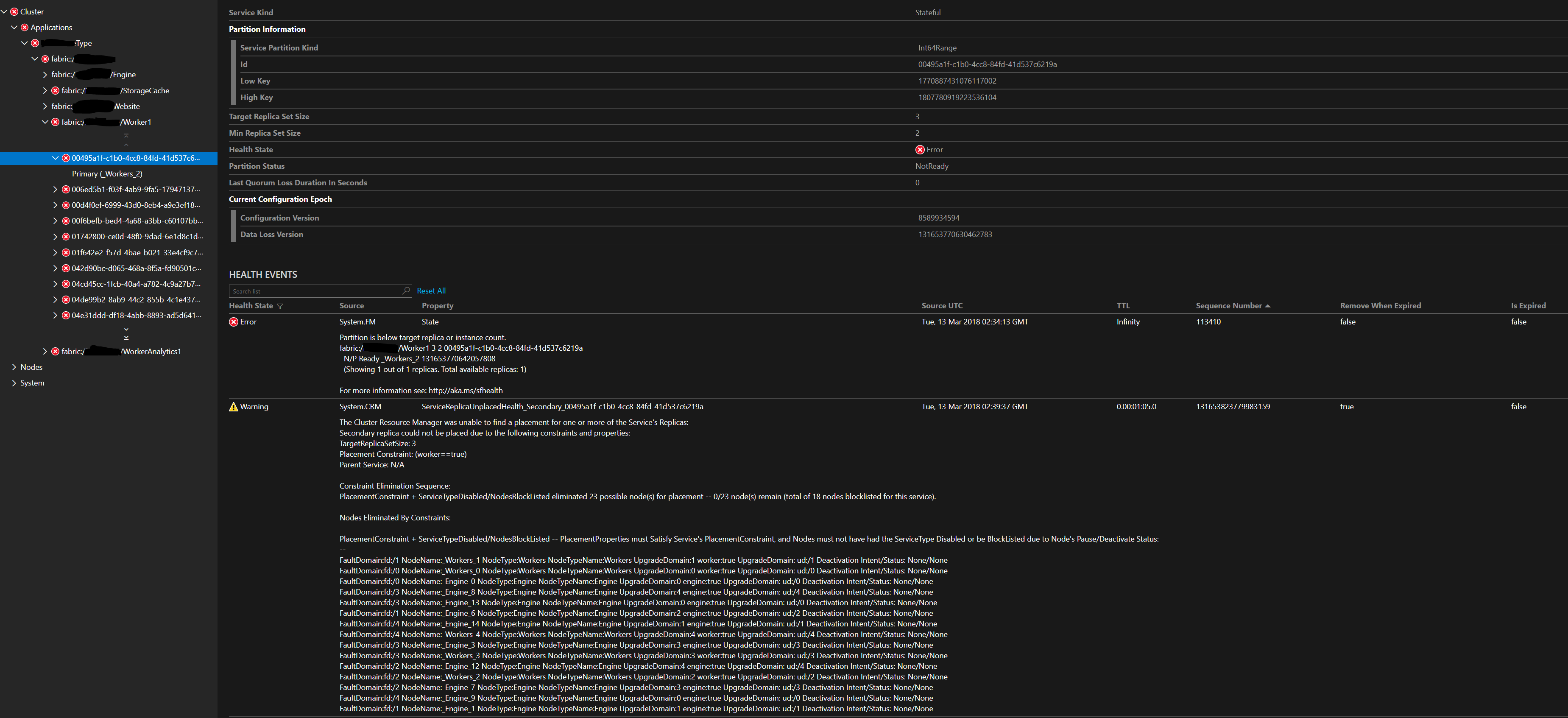Stateful Service not working with 50+ partitions · Issue #915 ...