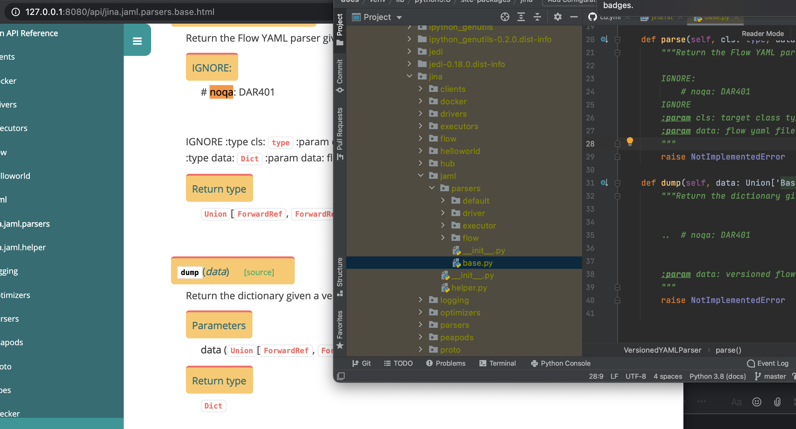 Sphinx configuration failed to ignore lint exceptions · Issue #1952 · jina-ai/serve · GitHub