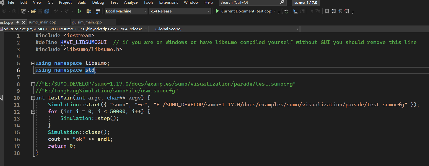 libsumo use error · Issue #13169 · eclipse-sumo/sumo · GitHub