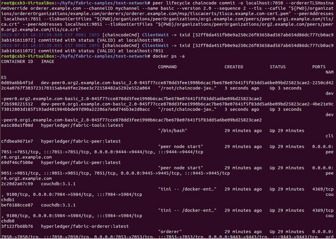 A Problem When Update The Contract Issue 4315 Hyperledger Fabric