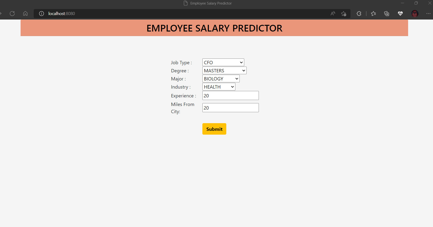 GitHub - Akash080799/Employee-Salary-Predictor: It is a end-end Capstone-project that predicts ...