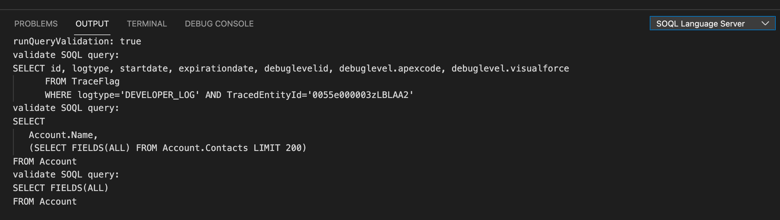 Salesforce SOQL Builder Toggling Issue · Issue #3762 · forcedotcom/salesforcedx-vscode · GitHub
