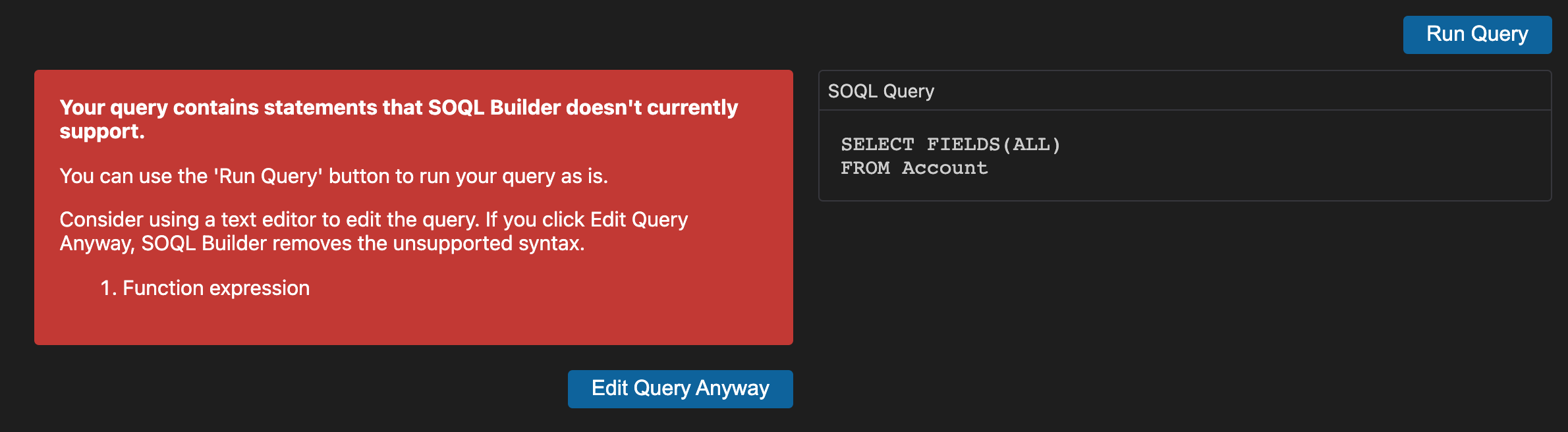 Feature Request: Add fields() support for SOQL Builder · Issue #3763 · forcedotcom/salesforcedx ...