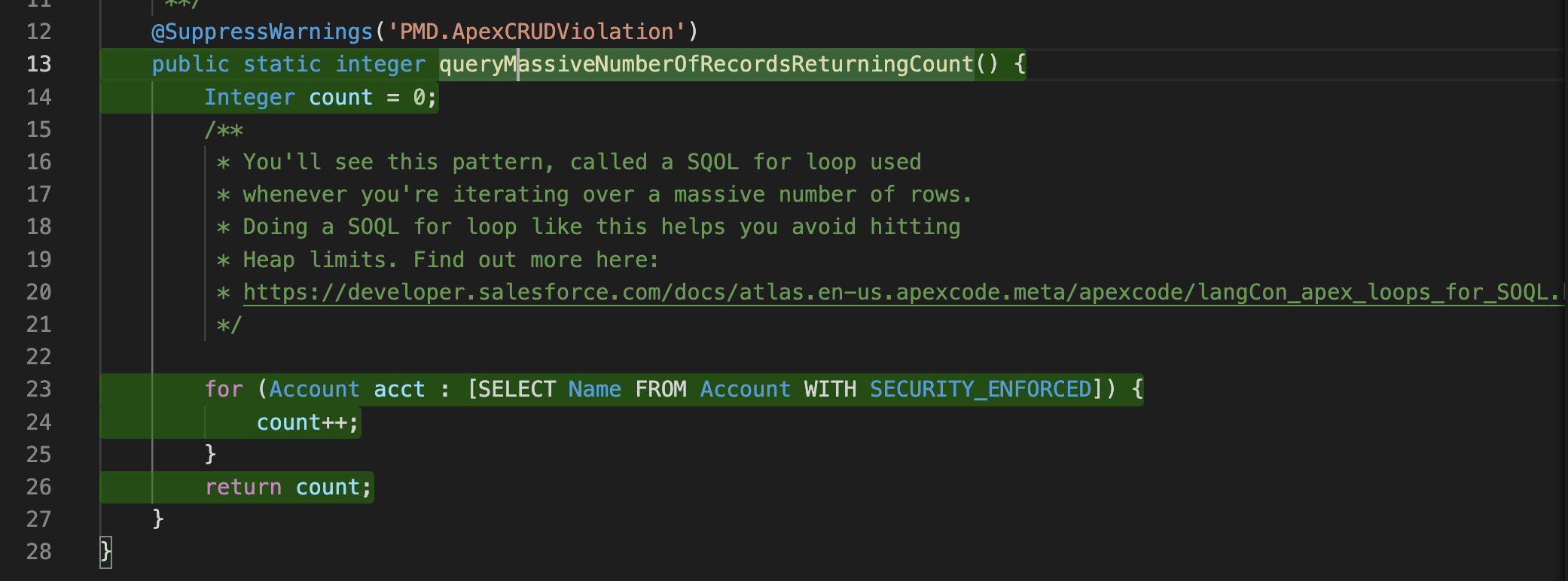 Code Coverage Calculator fails after URL in multiline comment. · Issue #2599 · forcedotcom ...