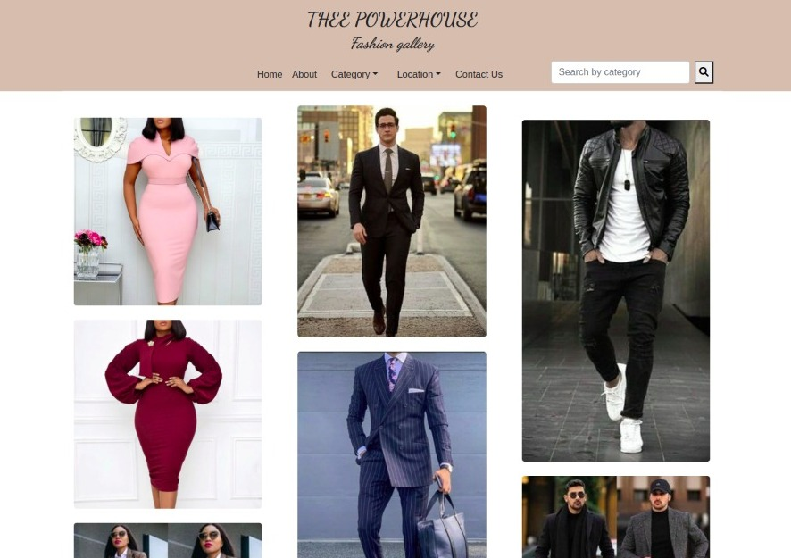 GitHub - gladyswambura/The-Powerhouse: This is a personal gallery application that you displays ...