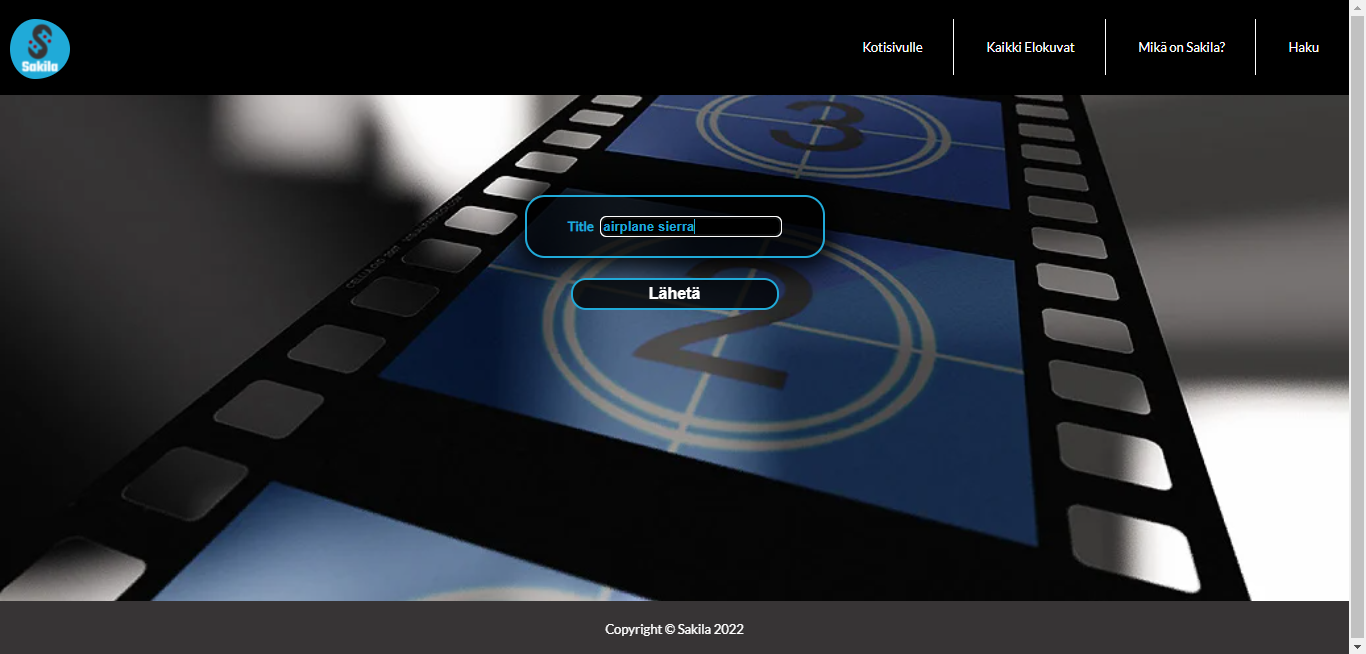 GitHub - YamatoMao/Sakila-Oy-project: "Sakila Oy" is my school project. A more detailed ...