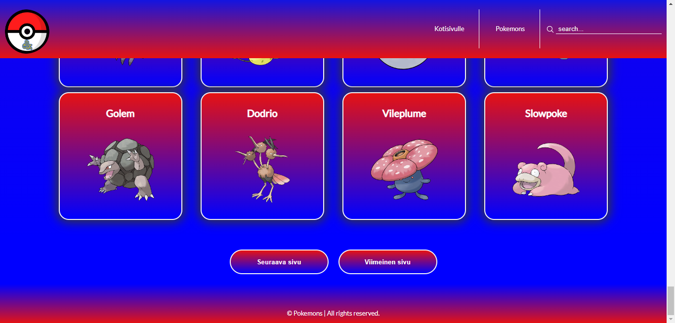 GitHub - YamatoMao/Pokemon-project: This is my second school project. For more information about ...