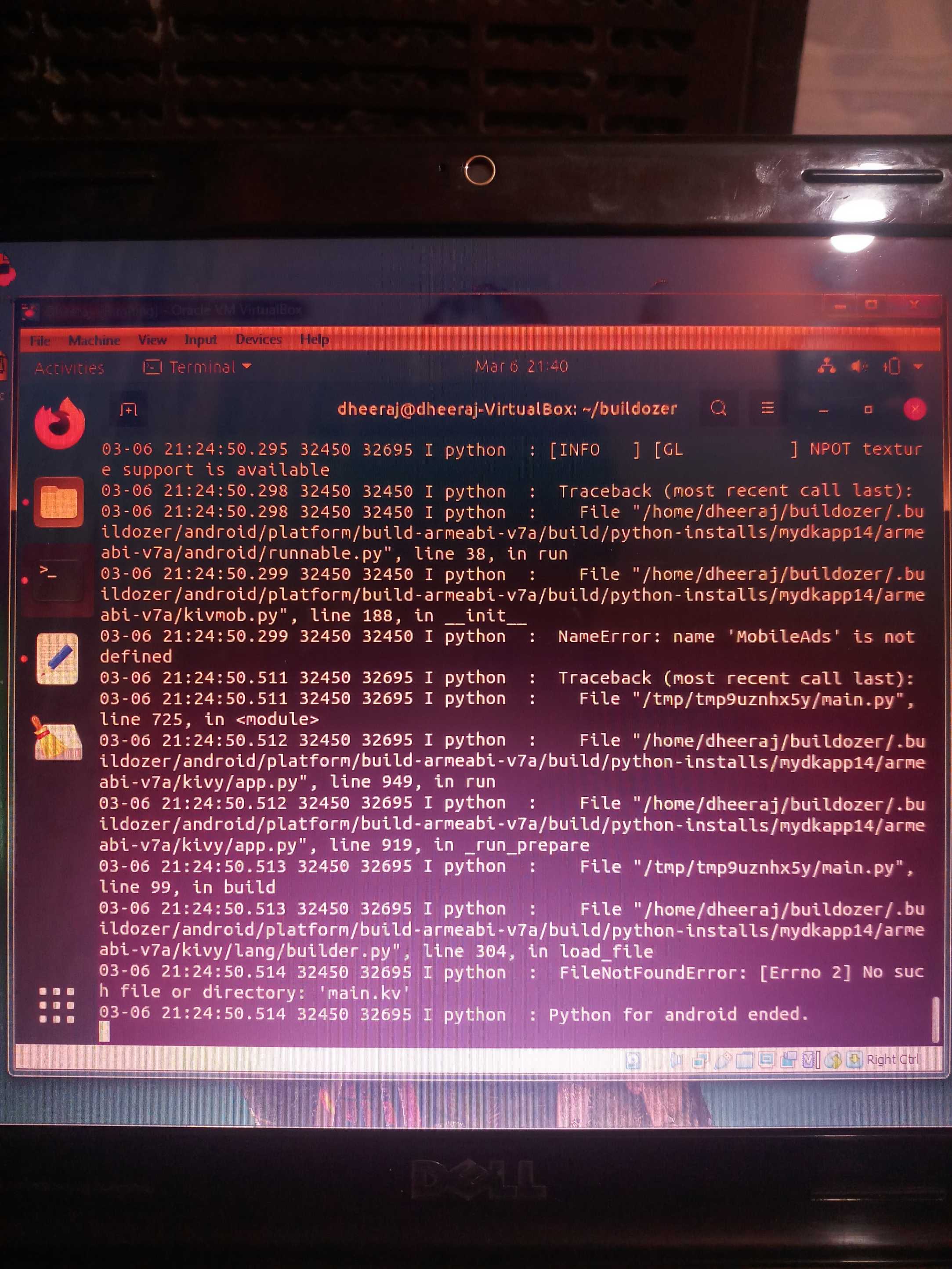 Buildozer not including .kv and assets(.gif, .ttf, .json) · Issue #1409 ...