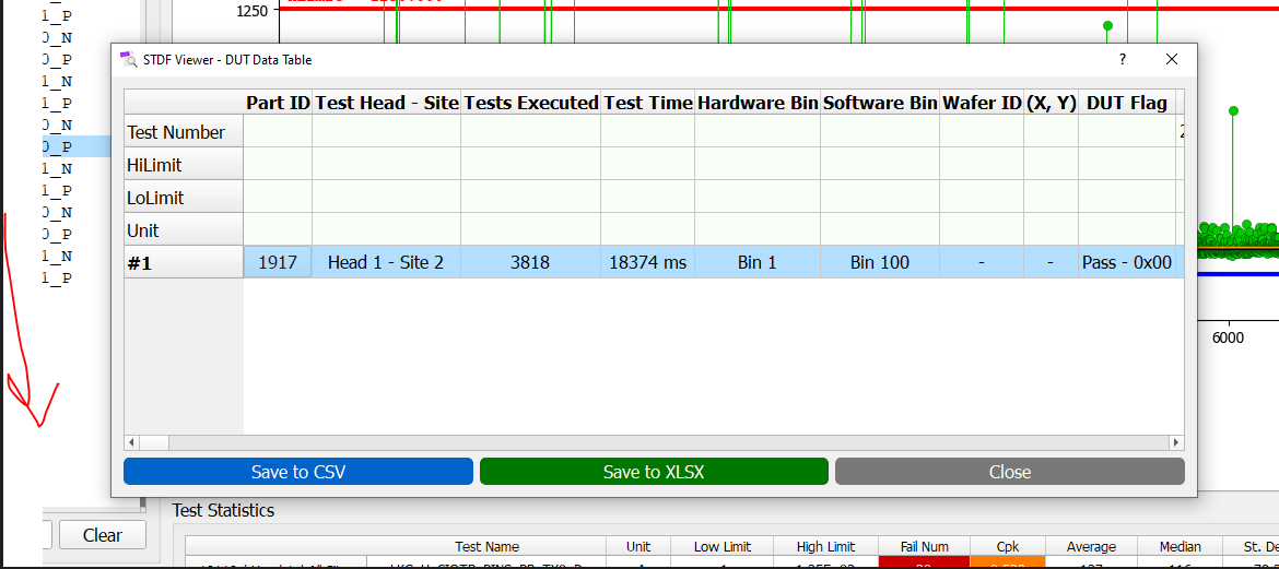 DUT Data Table - vertical view · Issue #89 · noonchen/STDF-Viewer · GitHub