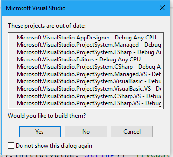 Cannot debug VSIX projects in latest Visual Studio build · Issue #2497 ...