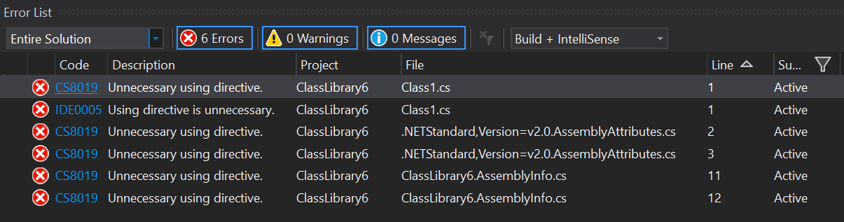 Enable Code Analysis on Build Doesn't Work Properly · Issue #13152 ...