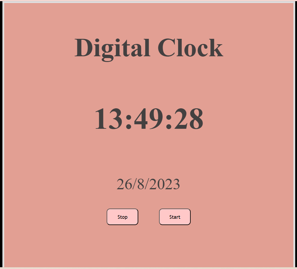 Github Mahsank111mydigitalclock Created Digital Clock Using Html Css And Javascript
