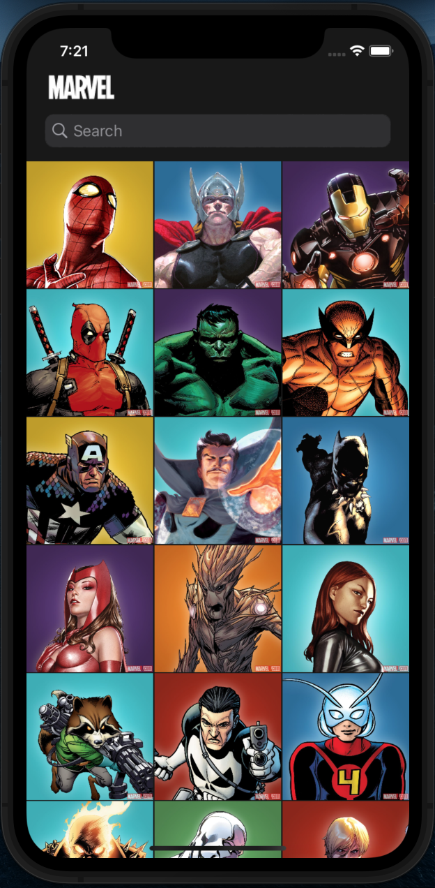 GitHub - i40per/MarvelApp