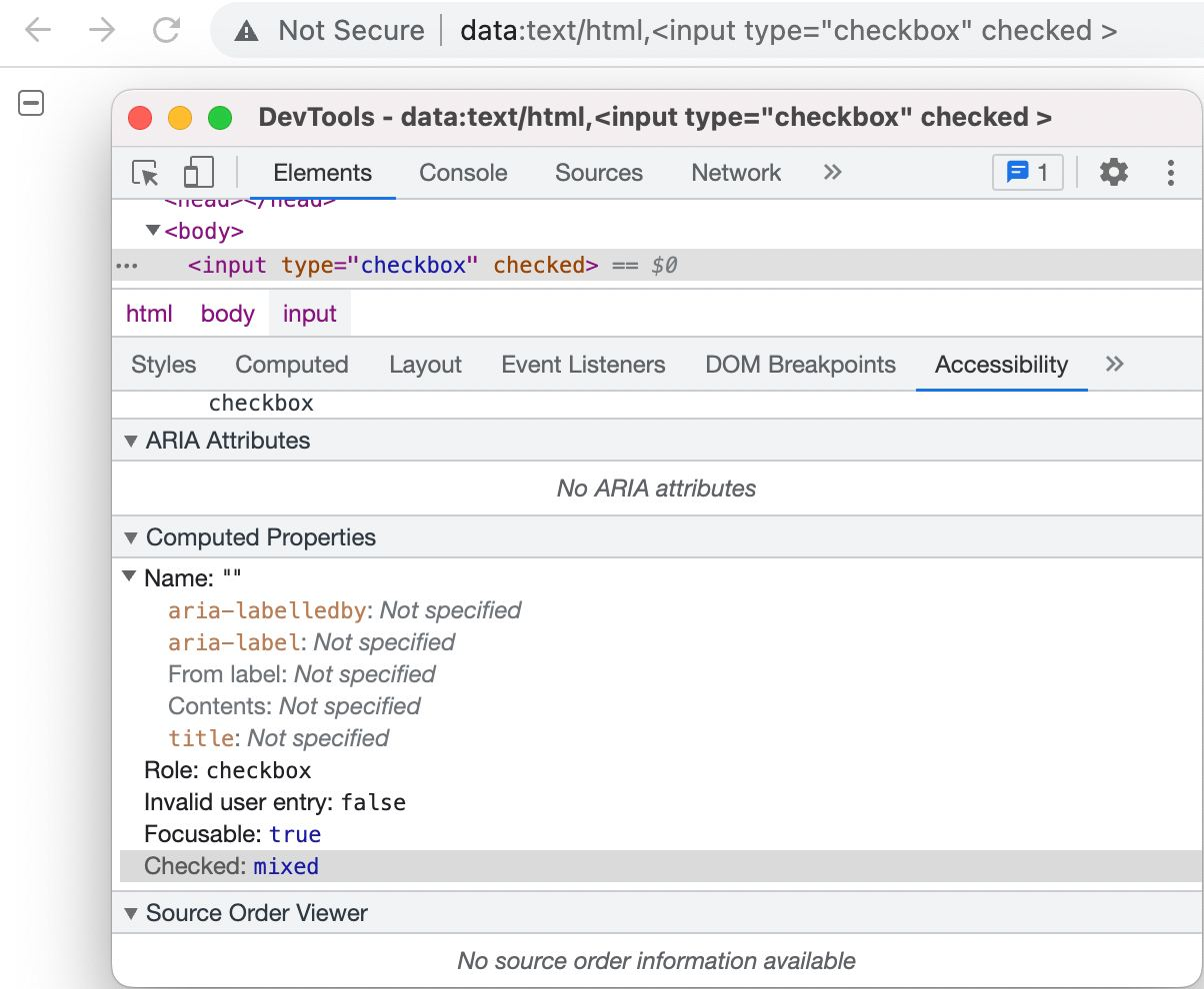 [BUG] The method 'isChecked' return incorrect value · Issue #20190 ...