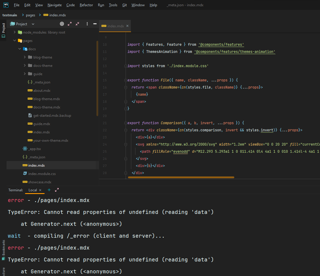 Missing Tabbed Components for Code Blocks · Issue #924 · shuding/nextra · GitHub