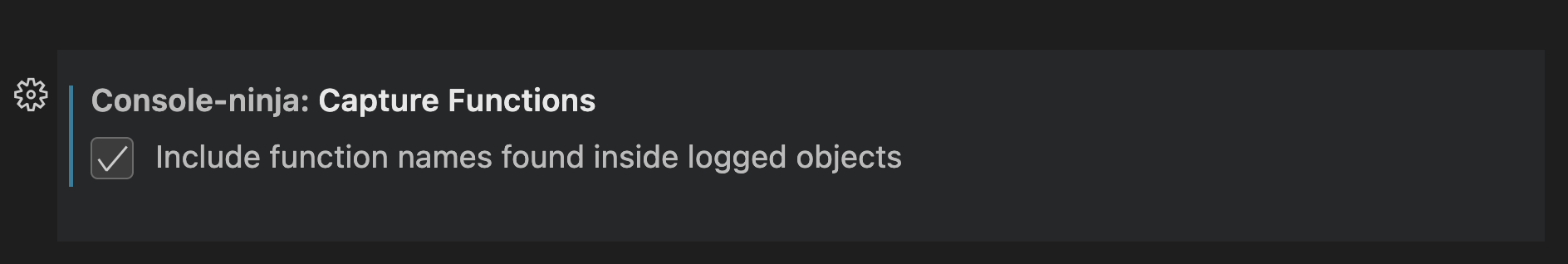 [Feature]: Log other object properties including functions · Issue #83 · wallabyjs/console-ninja ...