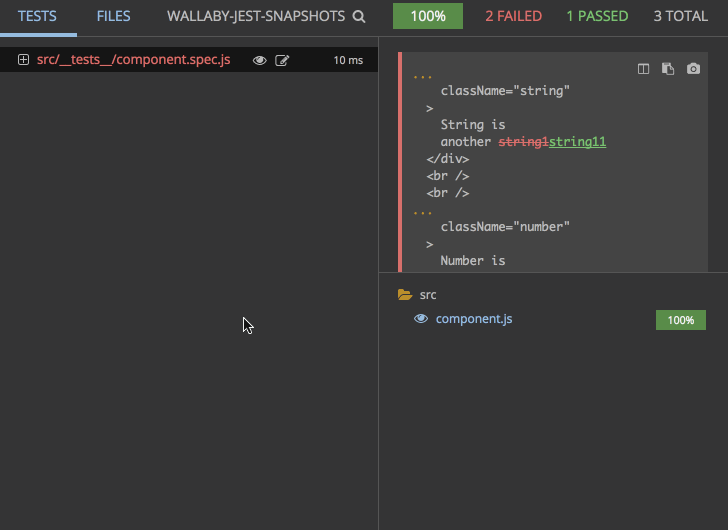 Feature request: support toggling between alternative snapshot-diff view's in wallaby app ...