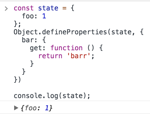 Class property accessors with the `get` or Object.defineProperties keyword do not output in the ...