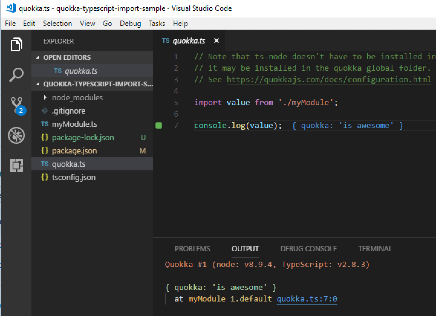 Unable to use quokka with Typescript · Issue #88 · wallabyjs/quokka ...