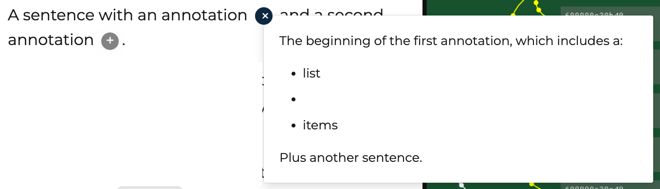 List Item Inside Annotation Is Rendering Into A Different Annotation · Issue 5496 · Squidfunk