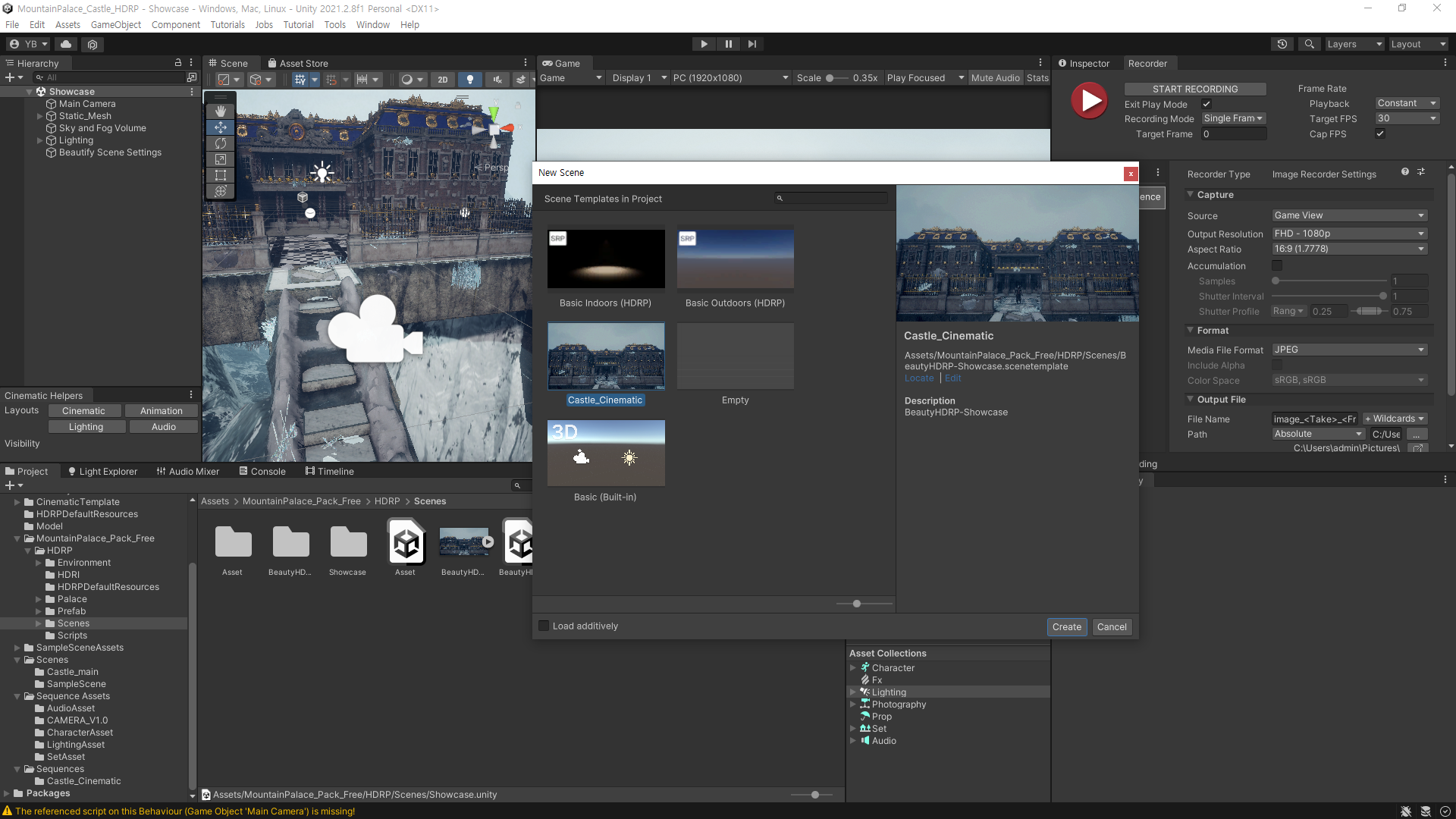 GitHub - dev-LS-archive/MountainPalace_Castle_HDRP