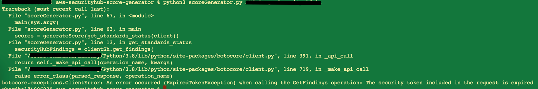 Takes Too Long Beyond 1 Hour To Generate The Score In Admin Account · Issue 2 · Aws Samples