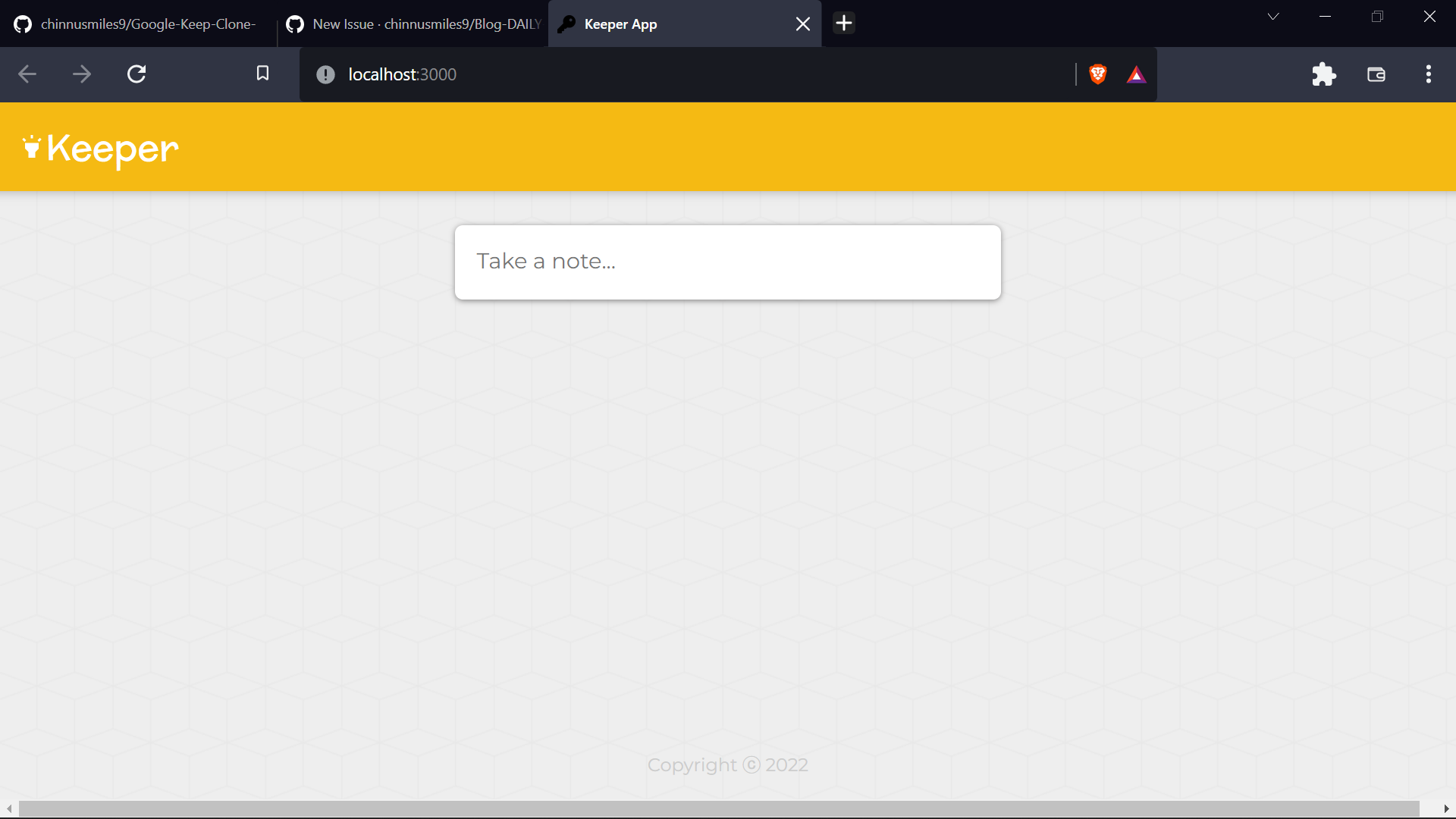 GitHub - chowdaryslad/Google-Keep-Clone- GitHub - chowdaryslad/Google-Keep-Clone-