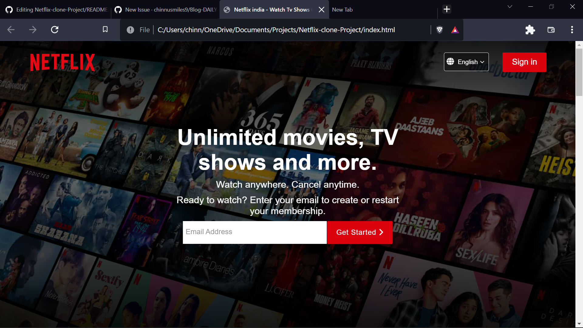 GitHub - chowdaryslad/Netflix-clone-Project GitHub - chowdaryslad/Netflix-clone-Project